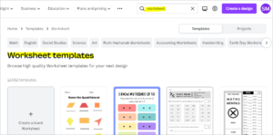 Canva Worksheet Maker: Create Stunning Math Worksheets Online - Low ...