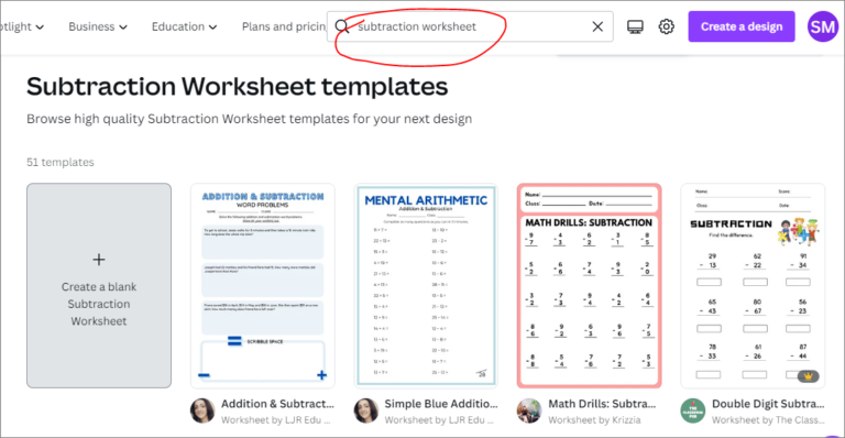 Canva Worksheet Maker: Create Stunning Math Worksheets Online - Low ...