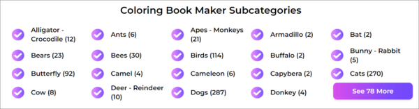 Coloring Book Maker Tool: Create KDP Coloring Books Quickly & Easily ...