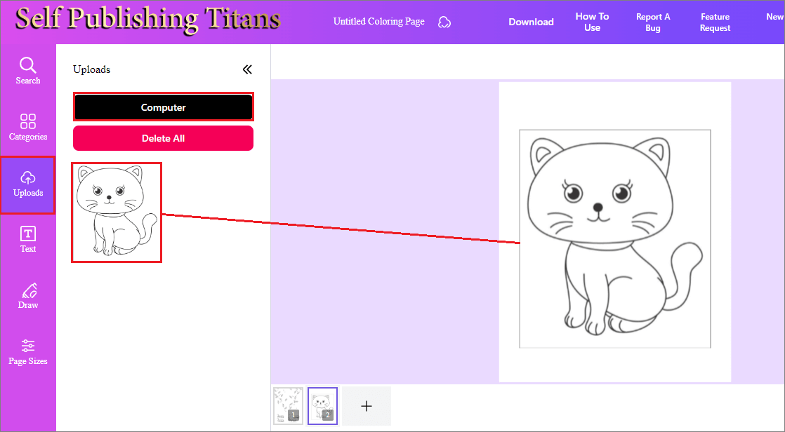 Coloring Book Maker Tool: Create KDP Coloring Books Quickly & Easily ...