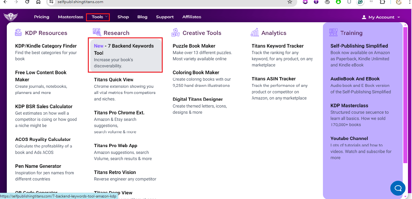 7 Backend Keywords for KDP: Brand New Tool! - Low Content Profits